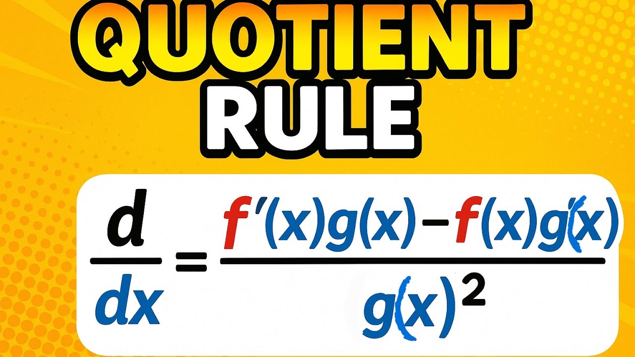 The Quotient Rule _ EX 1E Question 12 A-Level Maths Pure 2- # ...