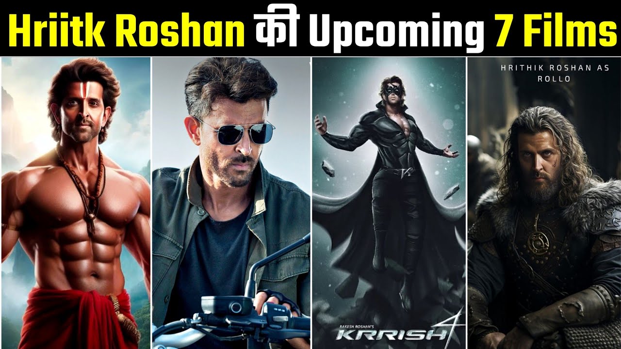 7 Big Upcoming Film Of Hrithik Roshan After Fighter 🤩 | Hriitk Roshan ...