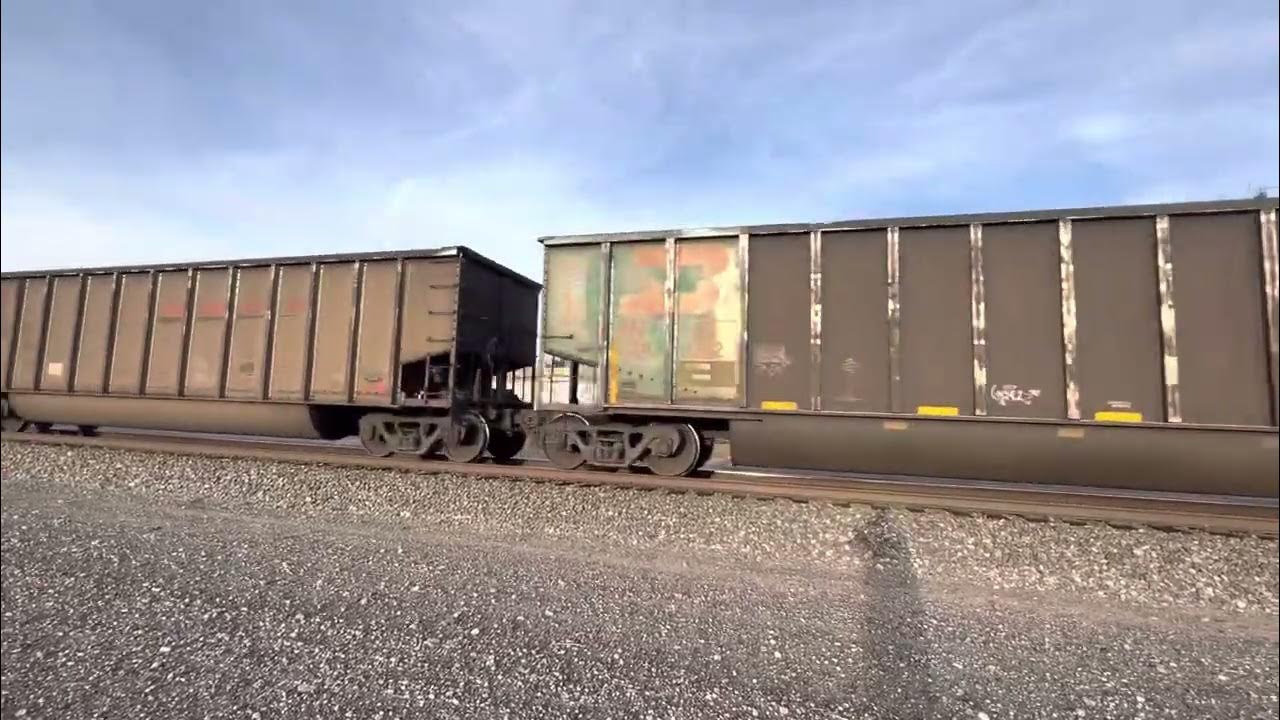 BNSF #9237 Leading & SB Loaded Energy Coal Train With Three DP Units 11/12/22 - YouTube