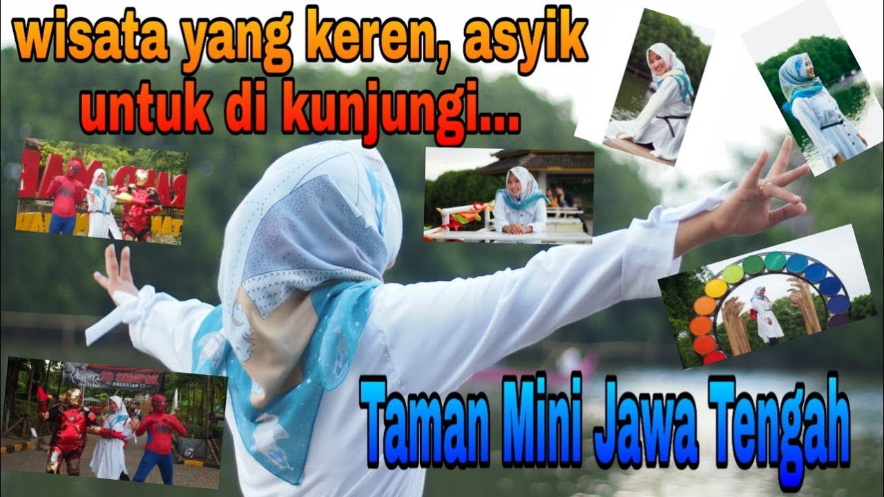 TRAVELING TAMAN MINI JAWA TENGAH -- PART 2 # Bee Vlog 4 - YouTube