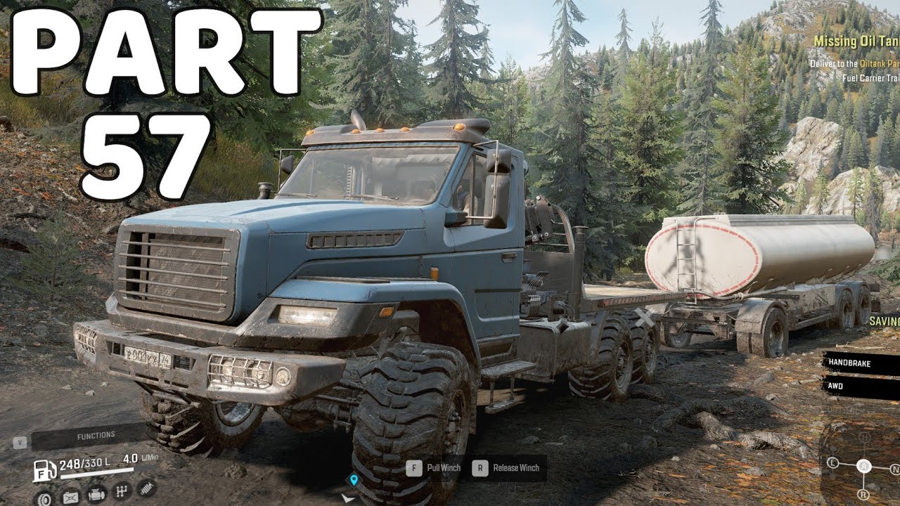 SnowRunner: Lost Container/Missing Oil Tank/Solid Foundation - Part 57 ...