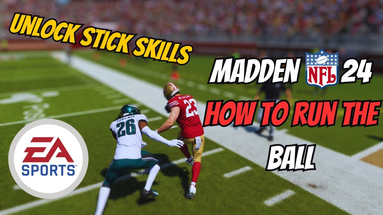 How to Run The Ball Madden 24 - YouTube