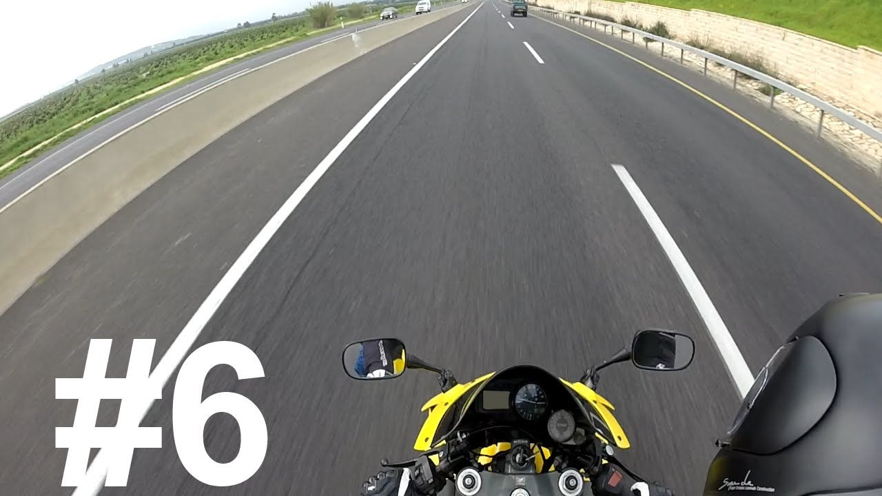Riding To Haifa | Honda CBR954RR - YouTube