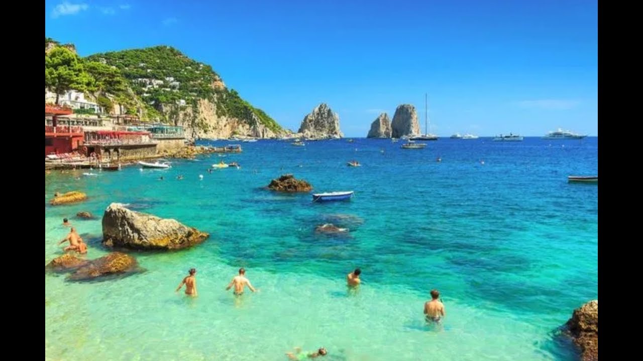 Capri, Italy - Scooter Ride - YouTube