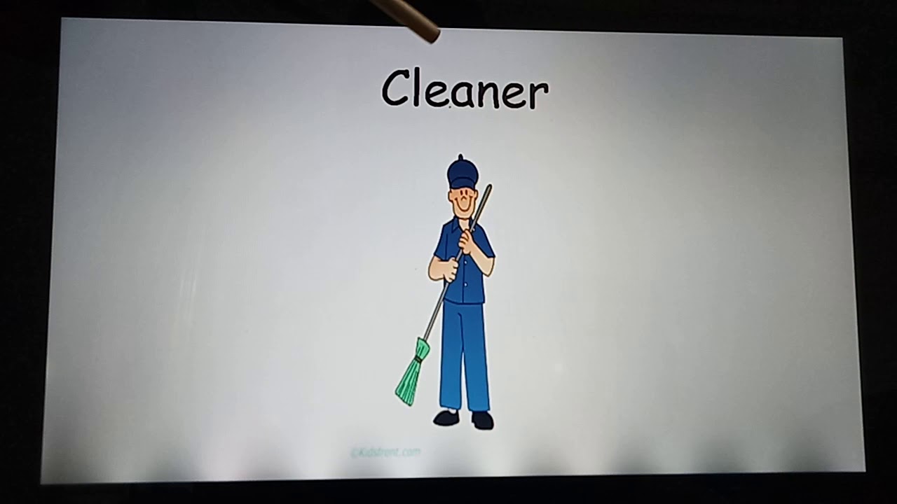 Introduction to community helpers: Cleaner - YouTube
