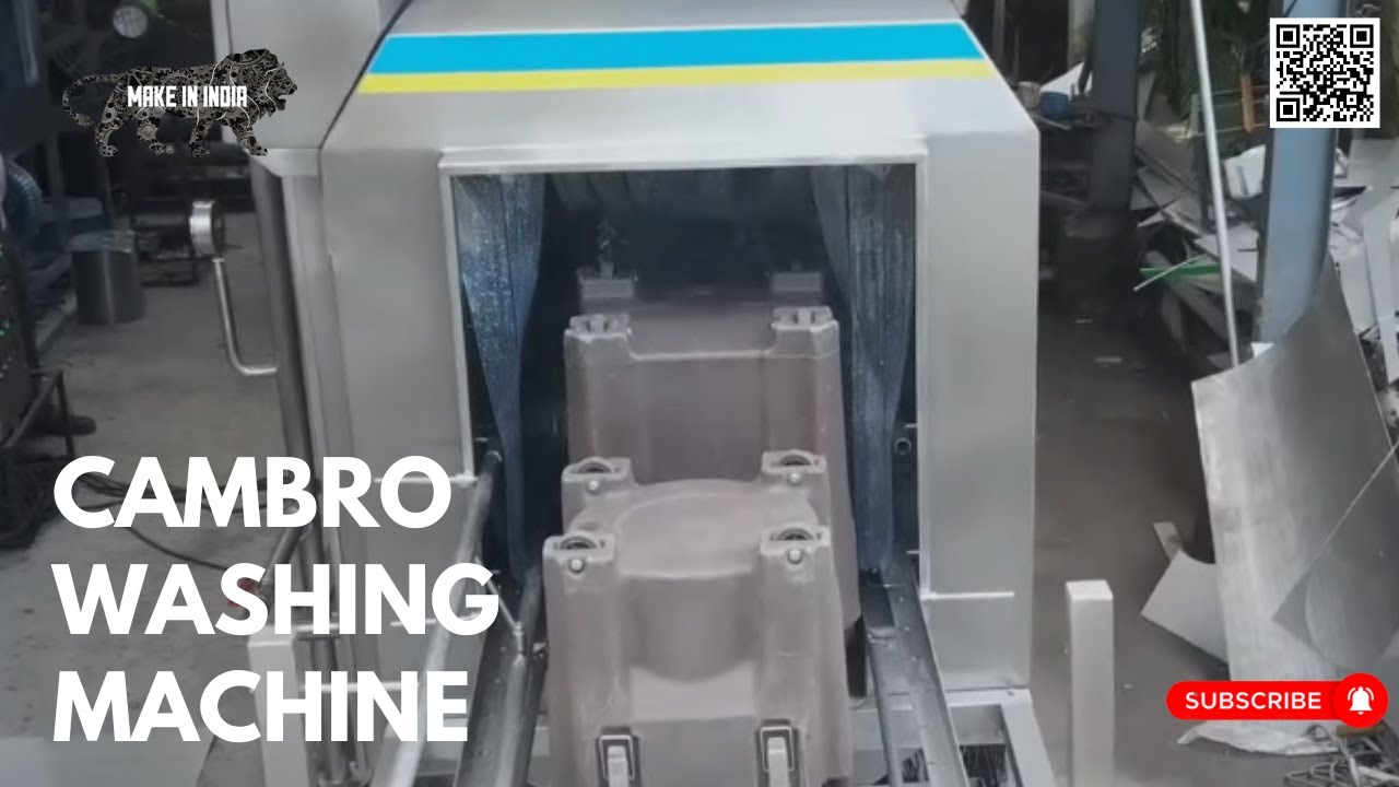 Cambro Washing machine | Insulated carrier washer #cambro #ssengrindia ...