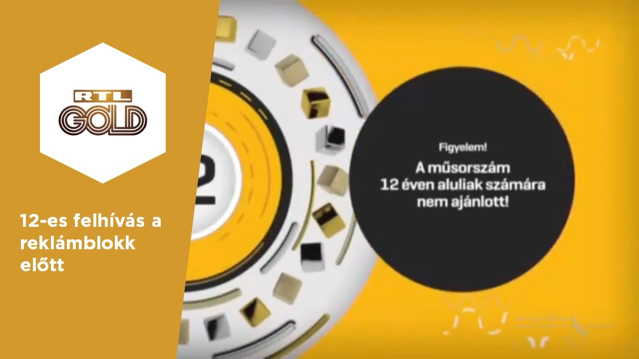 RTL Gold 12-es felhívás a reklámblokk előtt - YouTube