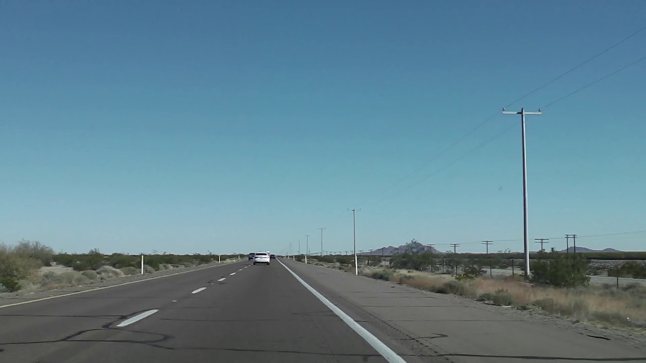 2018 12 30 20 Interstate Highway 8, Arizona - YouTube