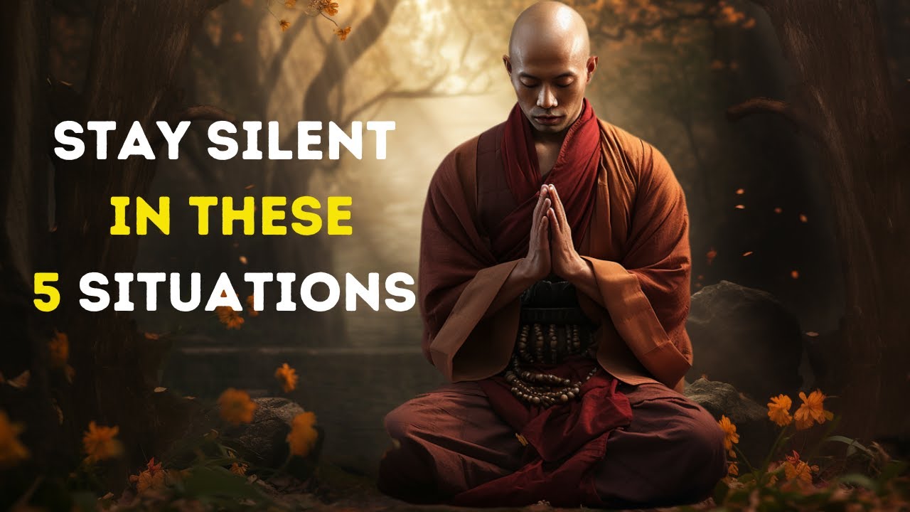 Stay Silent in These 5 Situations For Personal Growth - YouTube