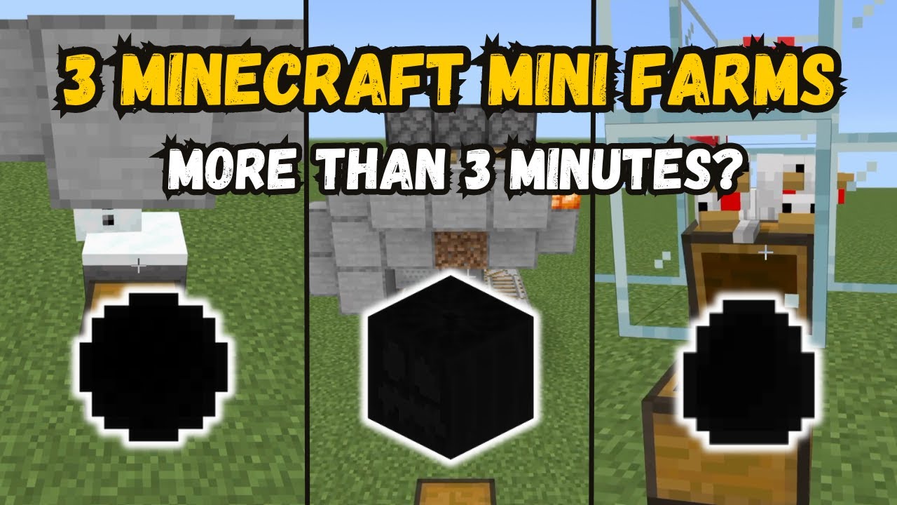 3 MORE Mini Farms in MORE Than 3 Minutes! - YouTube