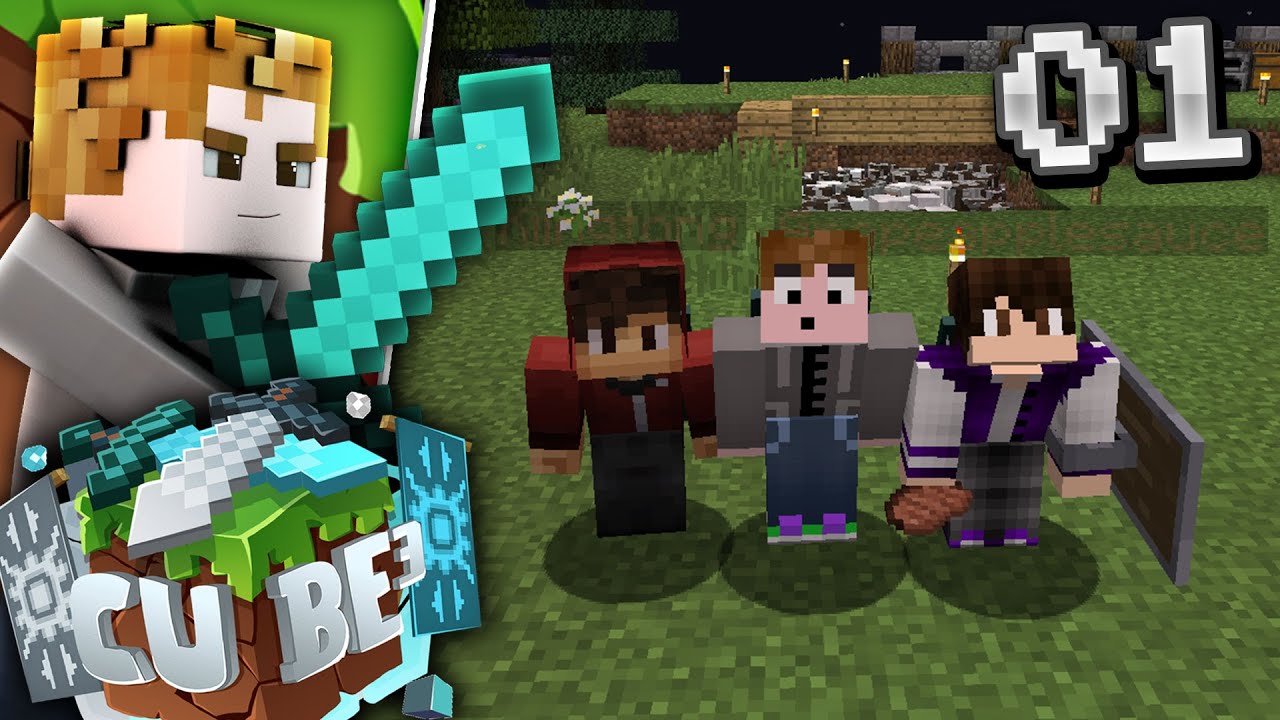 Minecraft: Cube S3 - Episode 1 - TEAM STRAUB! (Minecraft Cube SMP ...