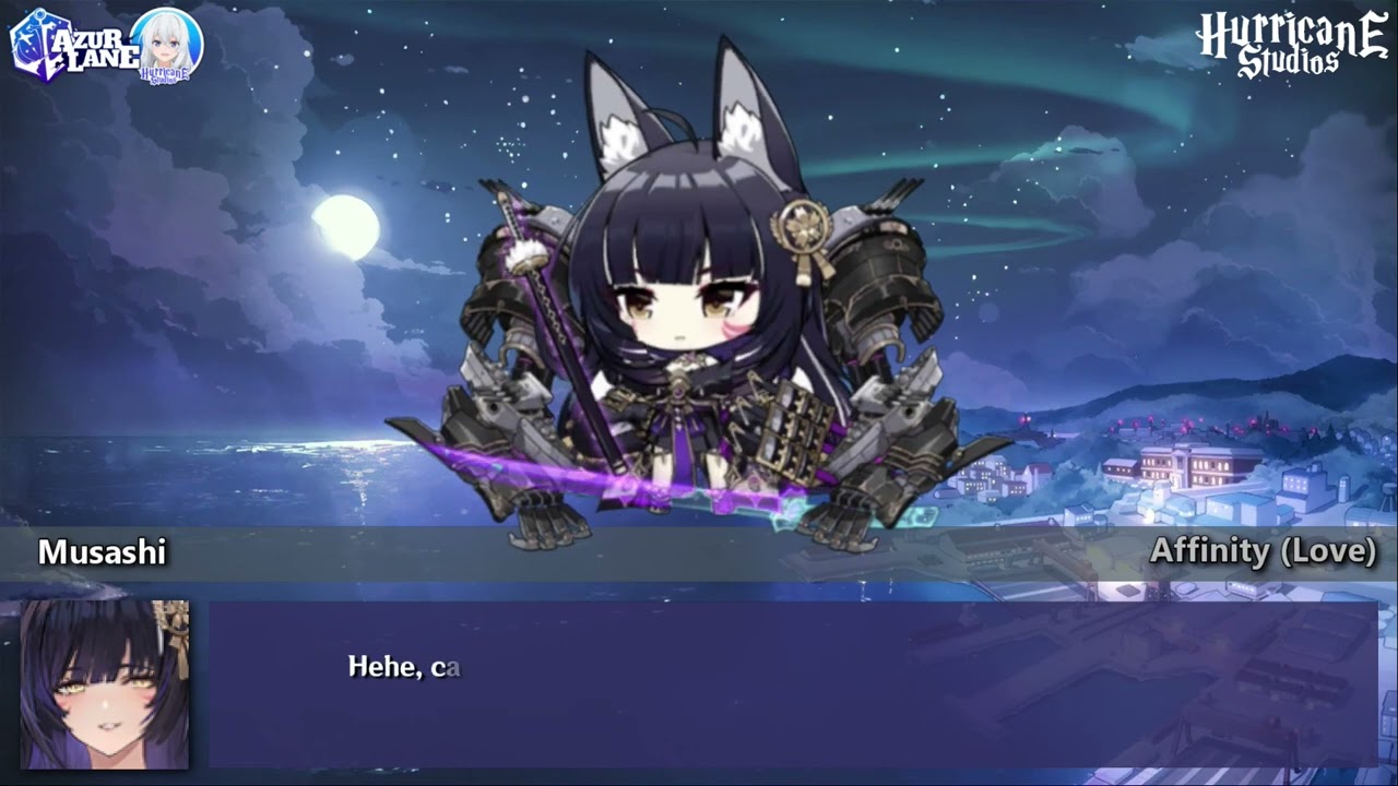 [Azur Lane] Musashi Love Line - YouTube