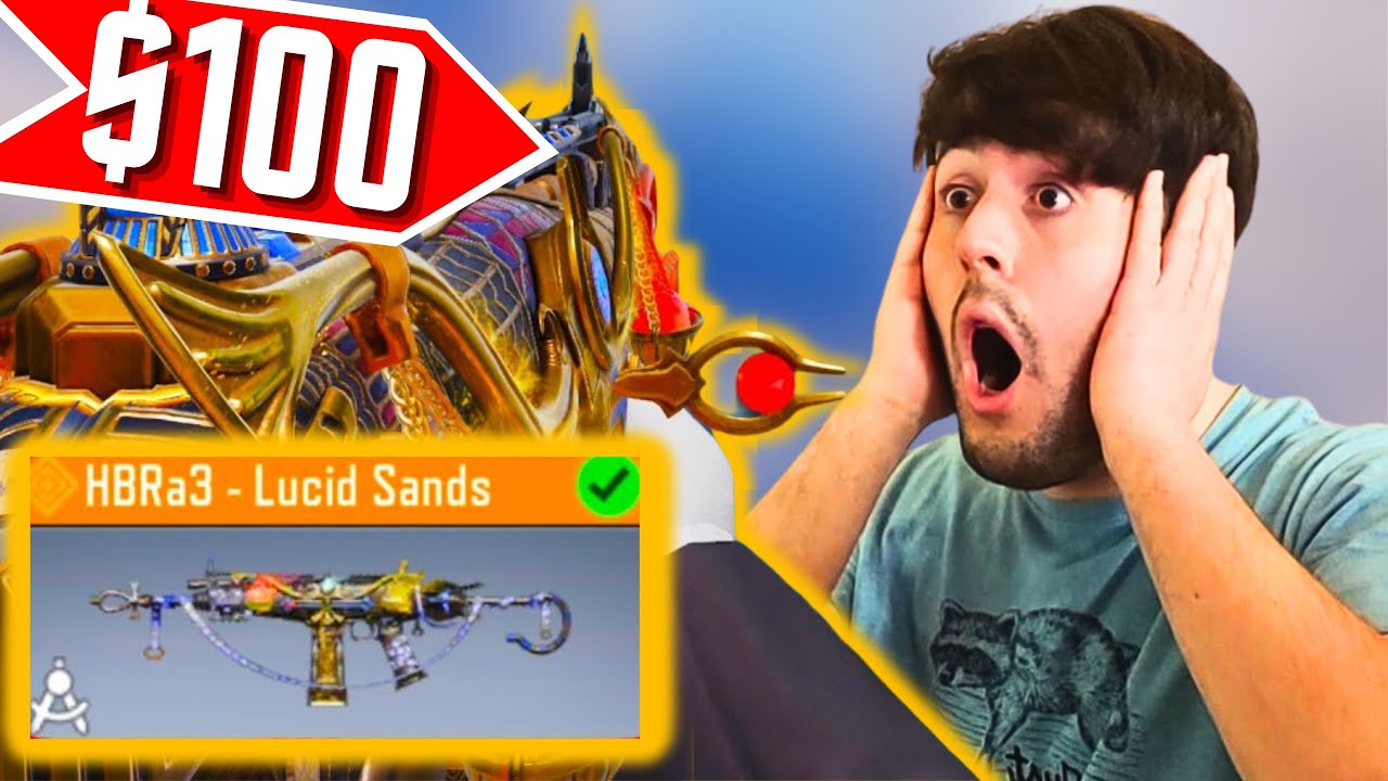 *NEW* $100 LUCID SANDS HBRa3 LUCKY DRAW IS HERE IN COD MOBILE!!! - YouTube