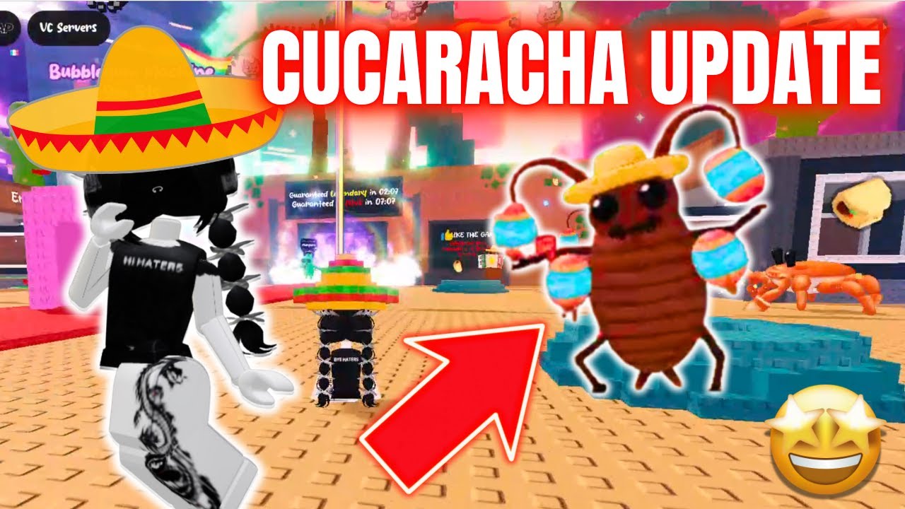 CUCARACHA UPDATE! 🪳 New Brainrots + Piñata Event in Steal a Brainrot ...