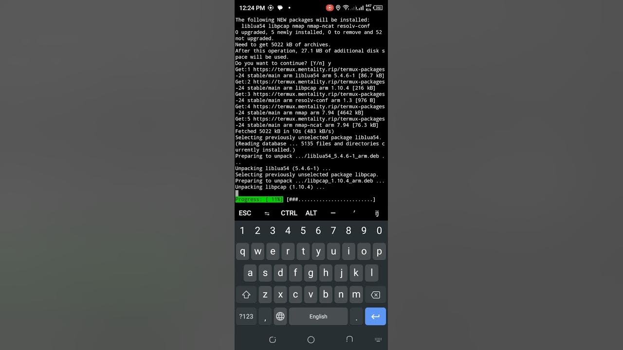Install nmap| Android Hacking with Termux - YouTube