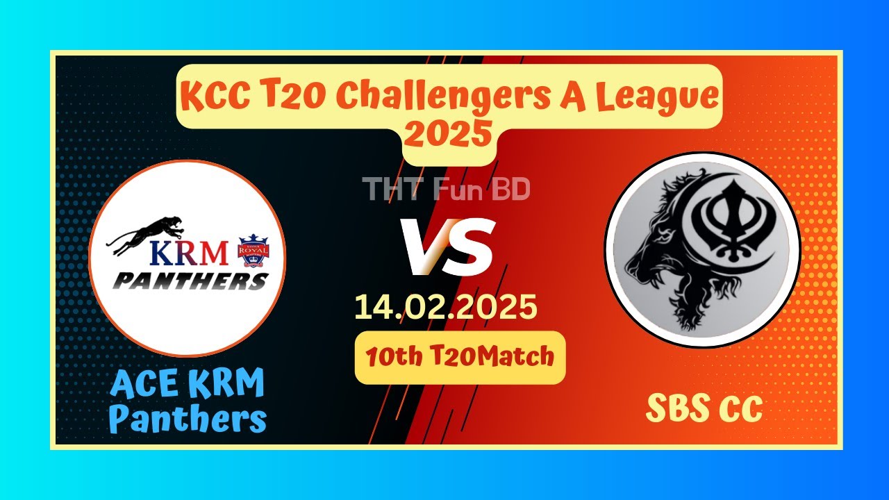 ACE KRM Panthers vs Sbs CC | SBS v KRM | KCC T20 Challengers A League Live Score Streaming 2024 ...