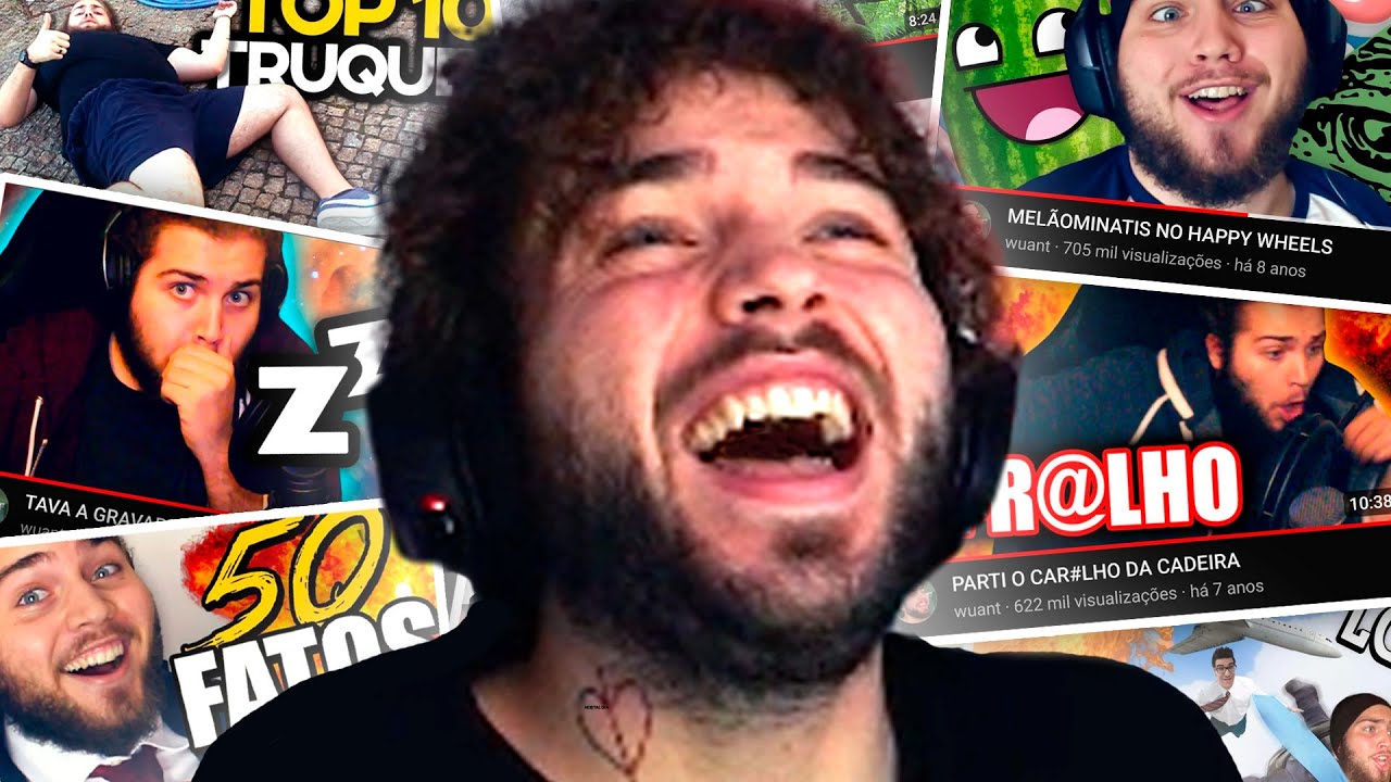 wuant reage aos seus vídeos antigos mais ICÓNICOS - YouTube
