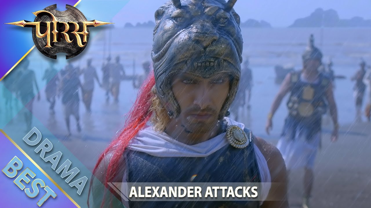 Porus | Alexander Attacks | Best Drama Scene | Swastik Productions ...
