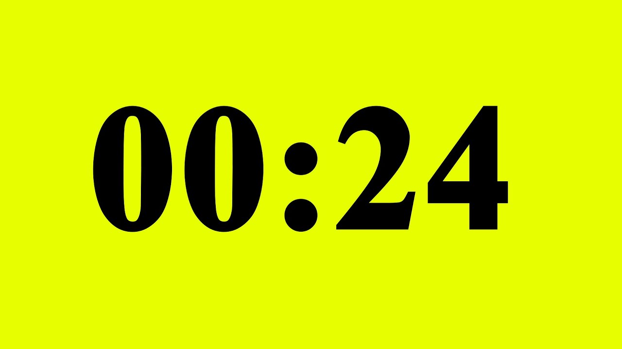 24 Second Timer - YouTube