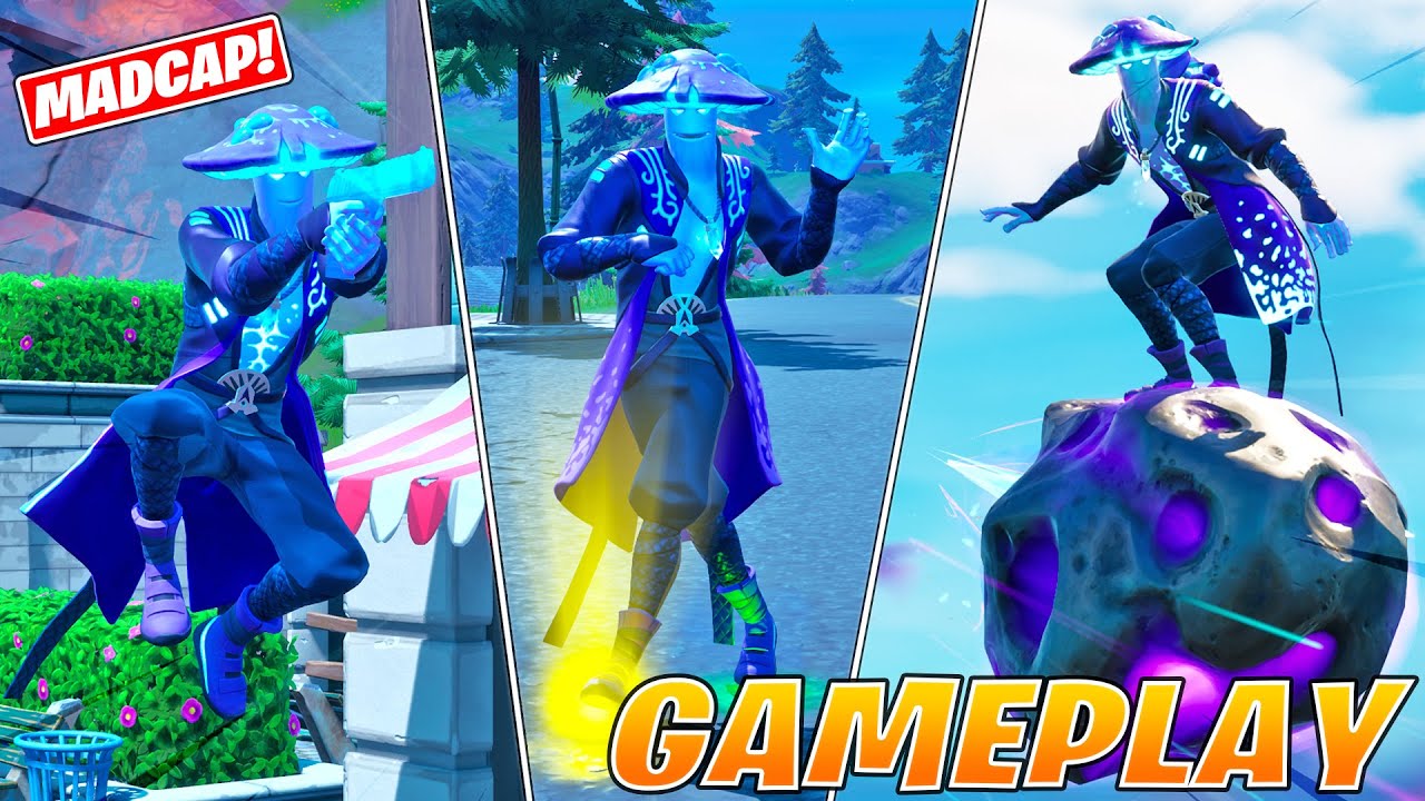 *LEAKED* Madcap Skin(Both Styles) & Pickaxe Item Shop/Gameplay ...