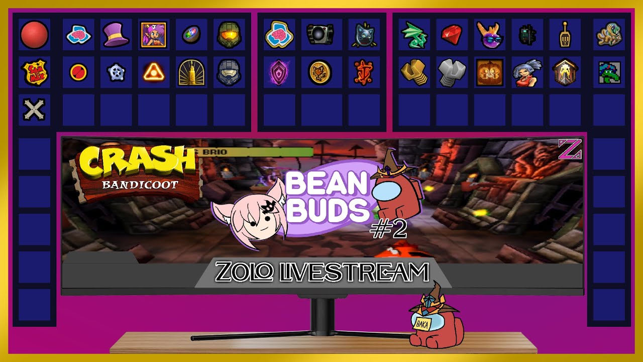 Stella's Gone Banooka | Crash Bandicoot [Bean Buds] - YouTube