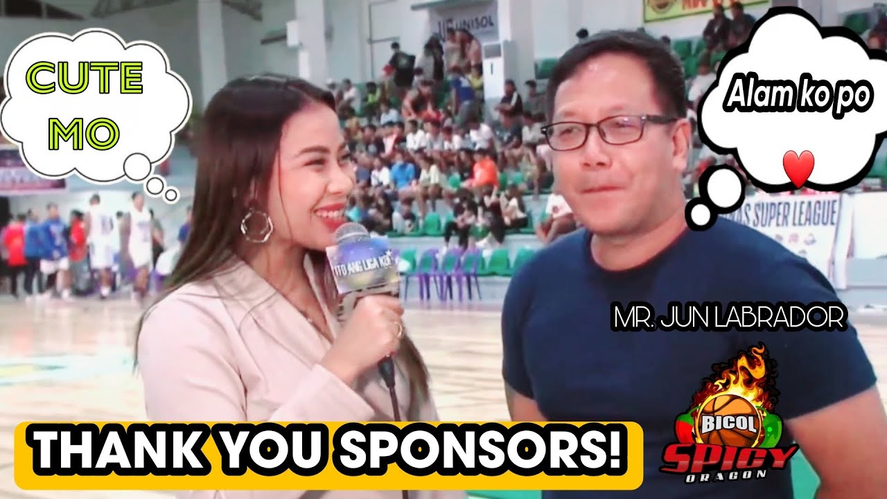 THANK YOU SPONSORS I KIGA I MR JUN LABRADOR I TEAM CONSULTANT I BICOL ...