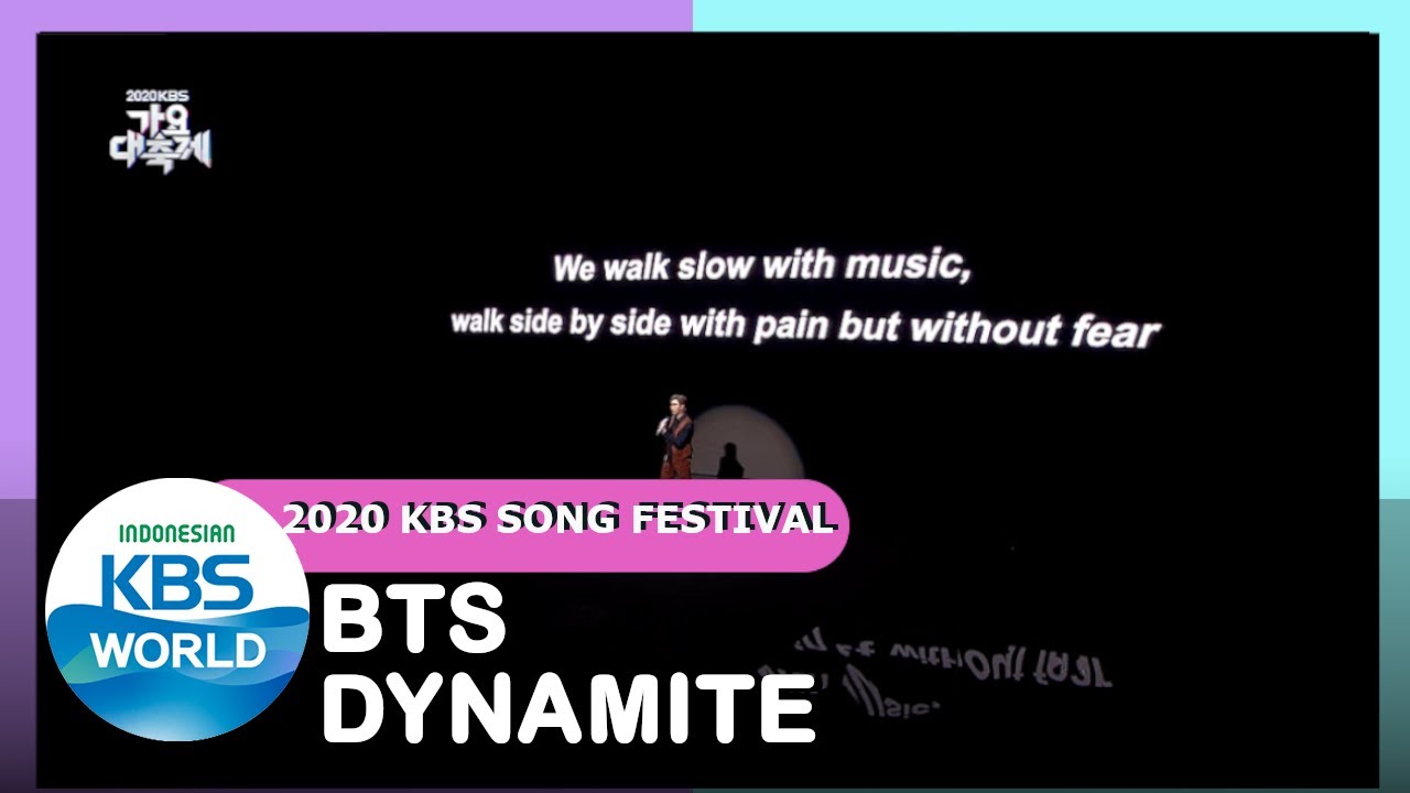 BTS - Dynamite |2020 KBS Song Festival|201218 Siaran KBS WORLD TV ...