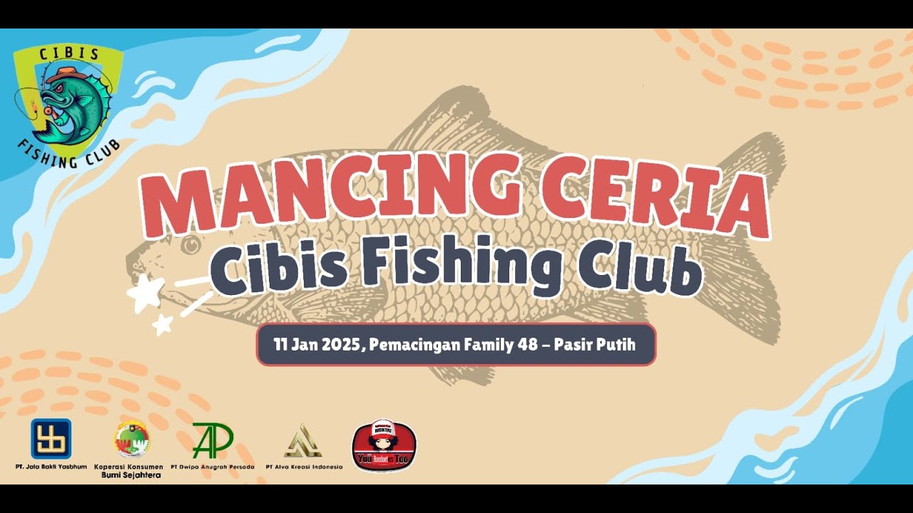 MANCING CERIA BERSAMA CIBIS FISHING CLUB | Boedoeters - YouTube