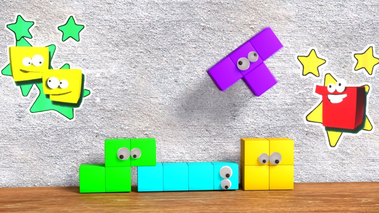 Kids TETRIS | G11 animation - YouTube