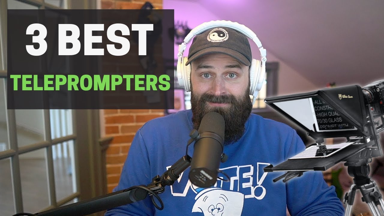 3 Best Teleprompters for YouTube - Budget and Premium Options 2023 ...