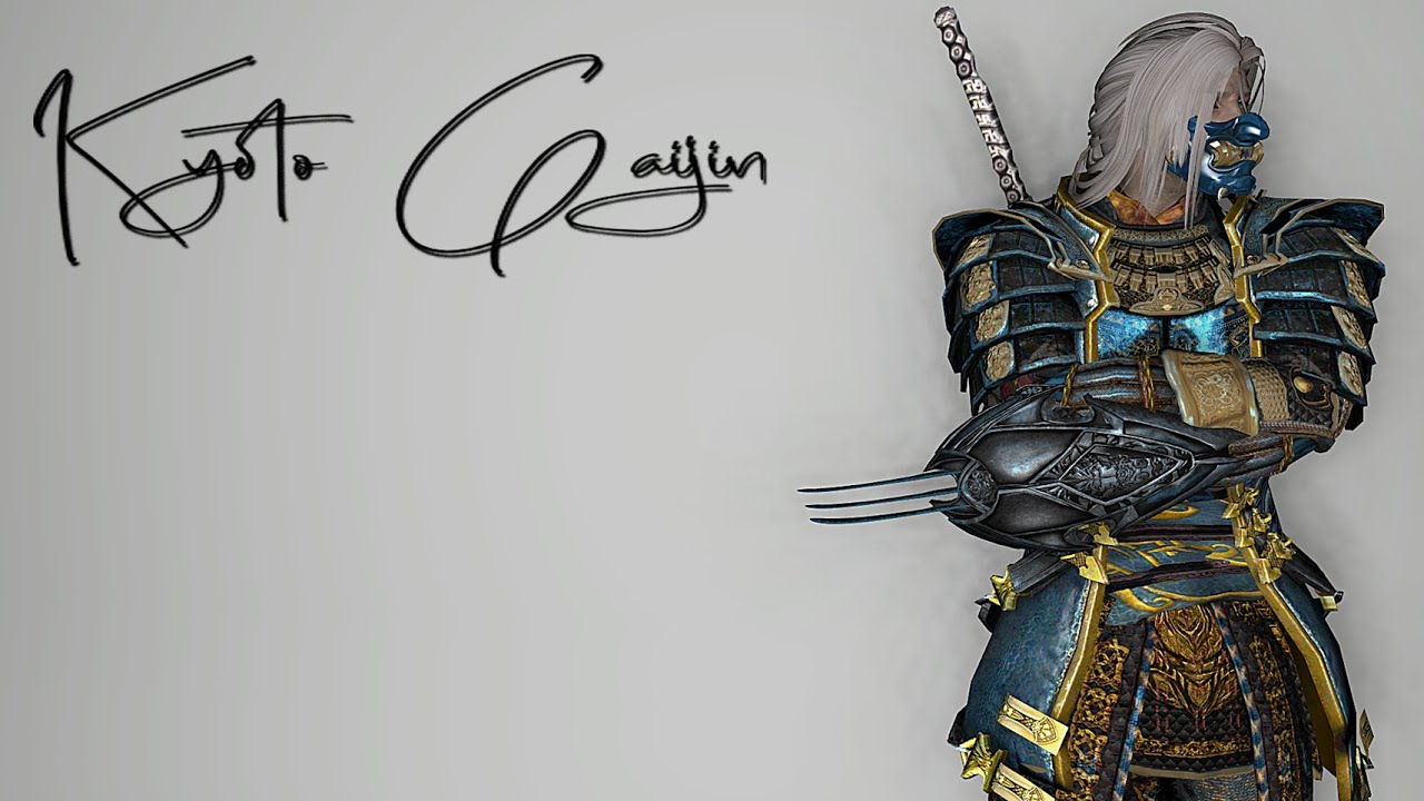 Skyrim Armor MOD - VS Akaviri Armor WK27 - YouTube