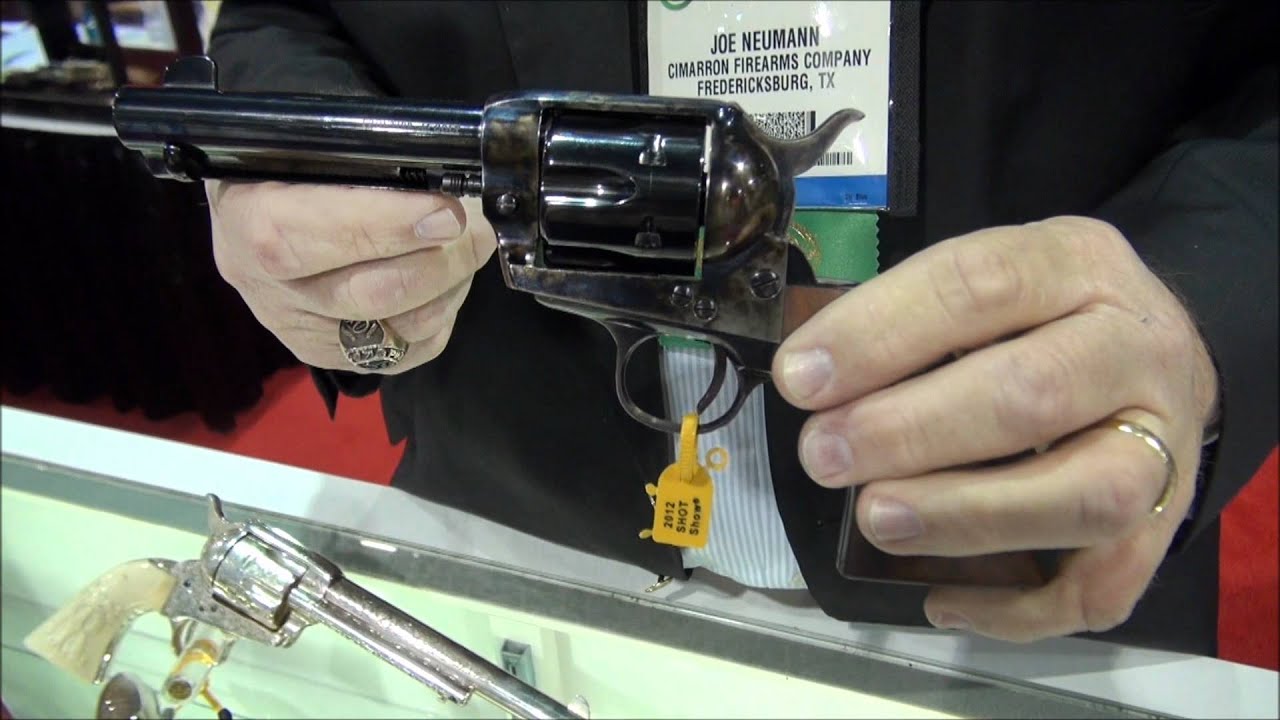 Cimarron Cowboy Guns Shot Show 2012 weaponseducation - YouTube