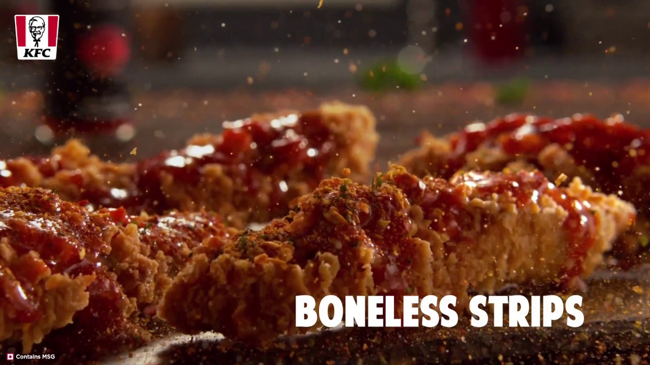 KFC Devil Chicken (range) - YouTube