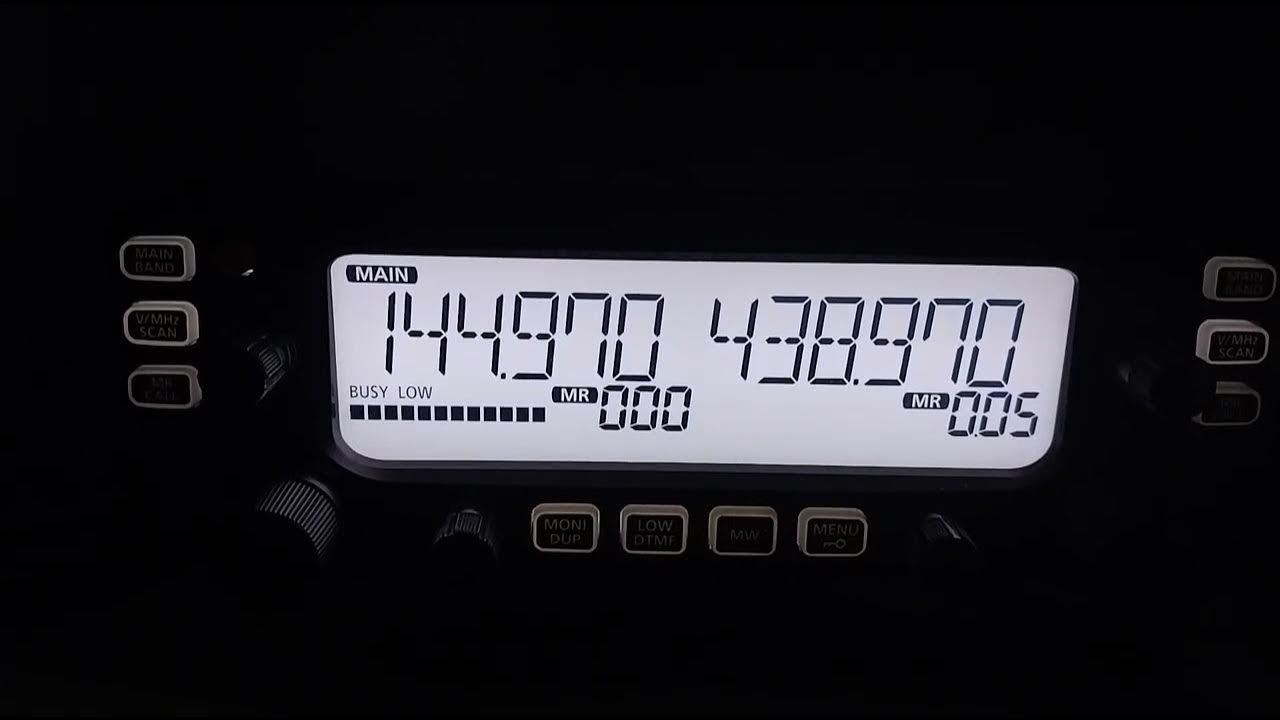 ICOM IC-2730 DUAL BAND - YouTube