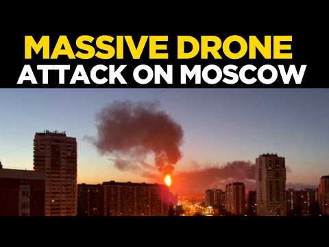Russia-Ukraine War LIVE: Moscow Hit by 1,000+ Ukrainian Drones | Breaking News LIVE