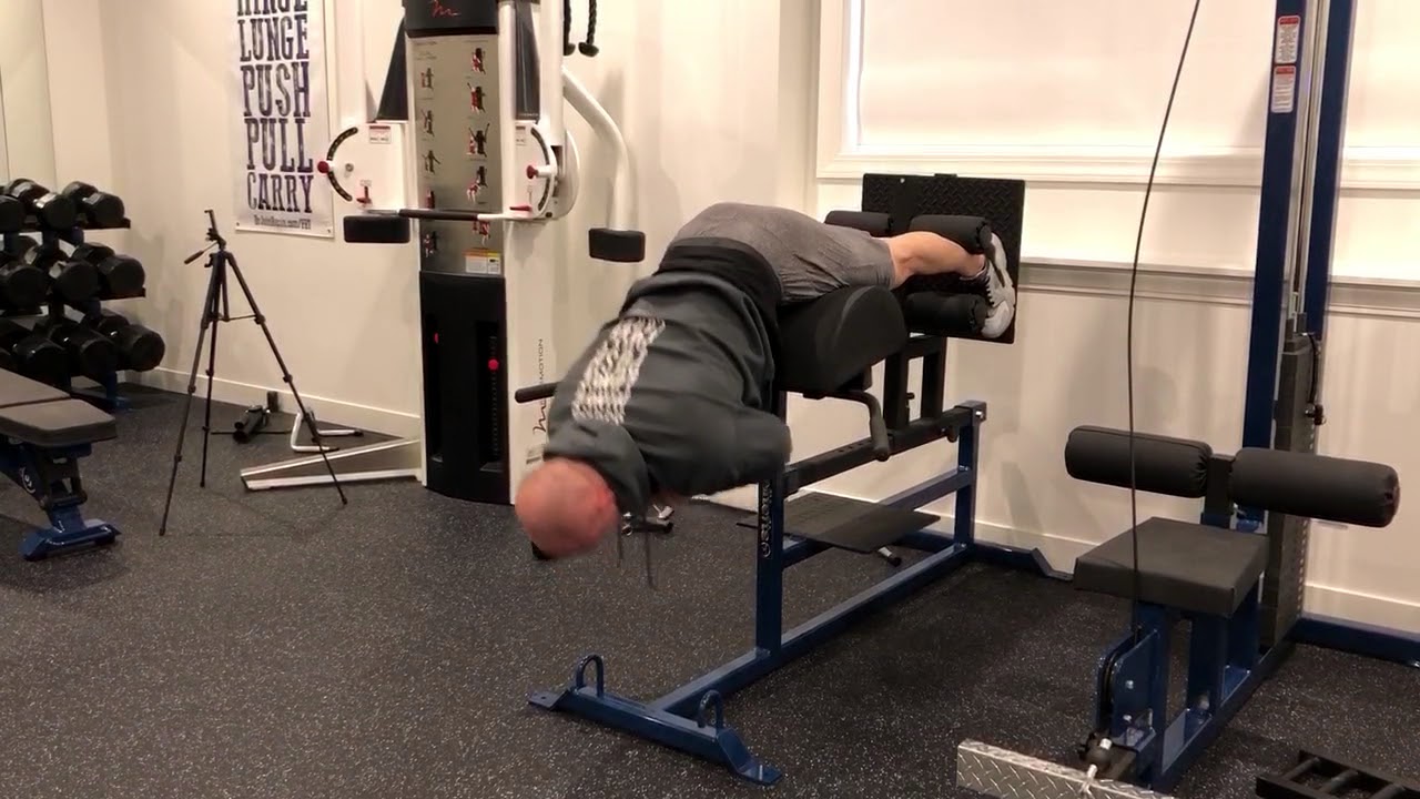 Loaded Back Extensions - YouTube