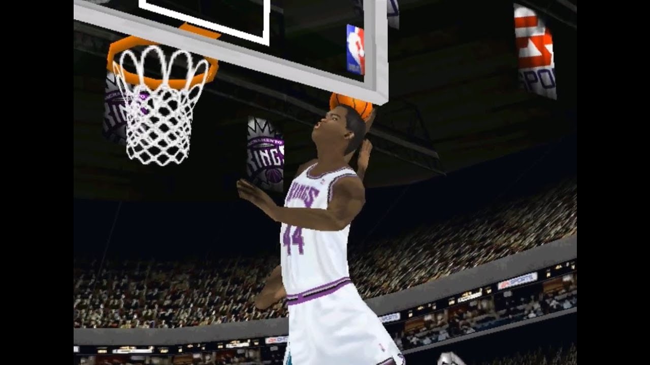 VS Sacramento Kings Legend Roster 2nd Quater Game08, NBA Live 2000 PC ...