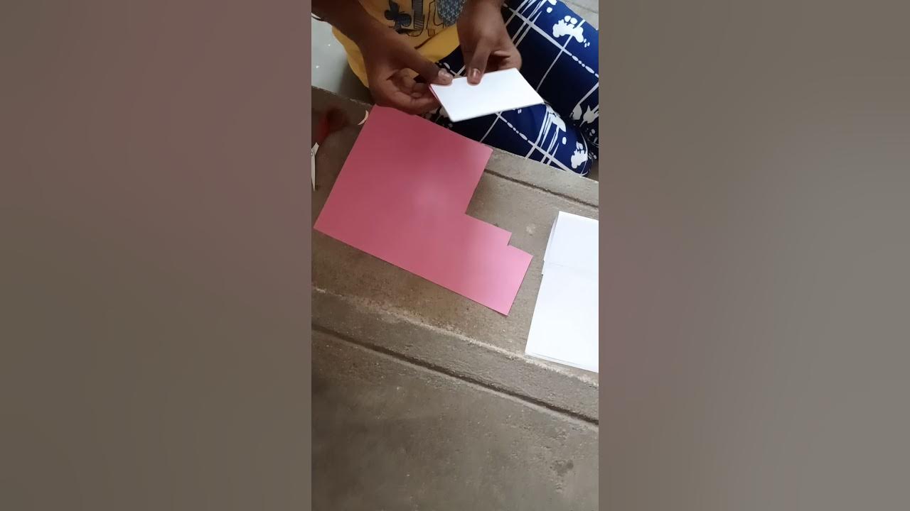 How to make a paper laptop - YouTube