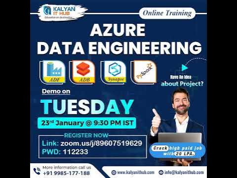 Azure Data Engineering - New Batch | Kalyan IT Hub - YouTube