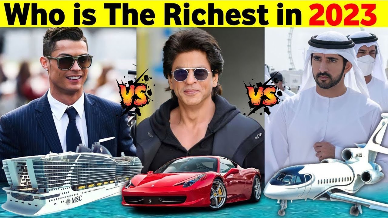 Cristiano Ronaldo Vs Dubai Prince Fazza Vs Shahrukh Khan Comparison ...