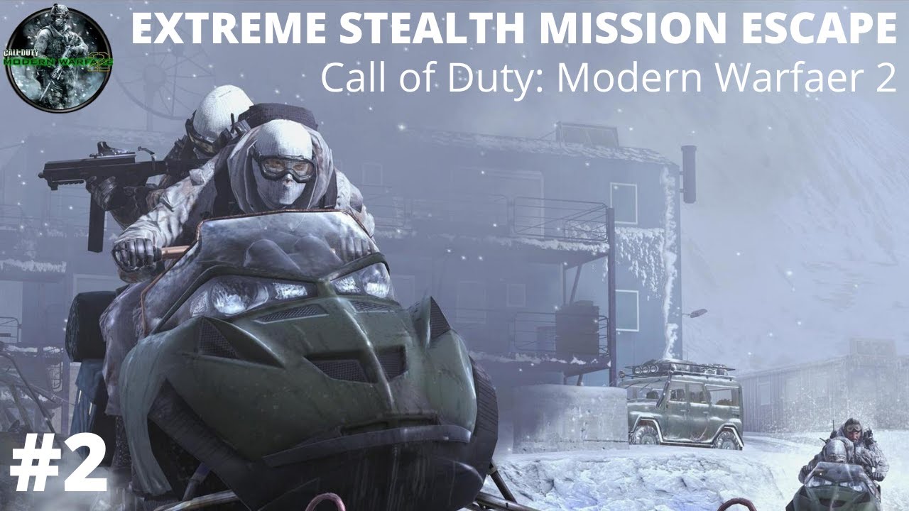 EXTREME STEALTH MISSION AND ESCAPE Call of Duty: Modern 2 Gameplay ...