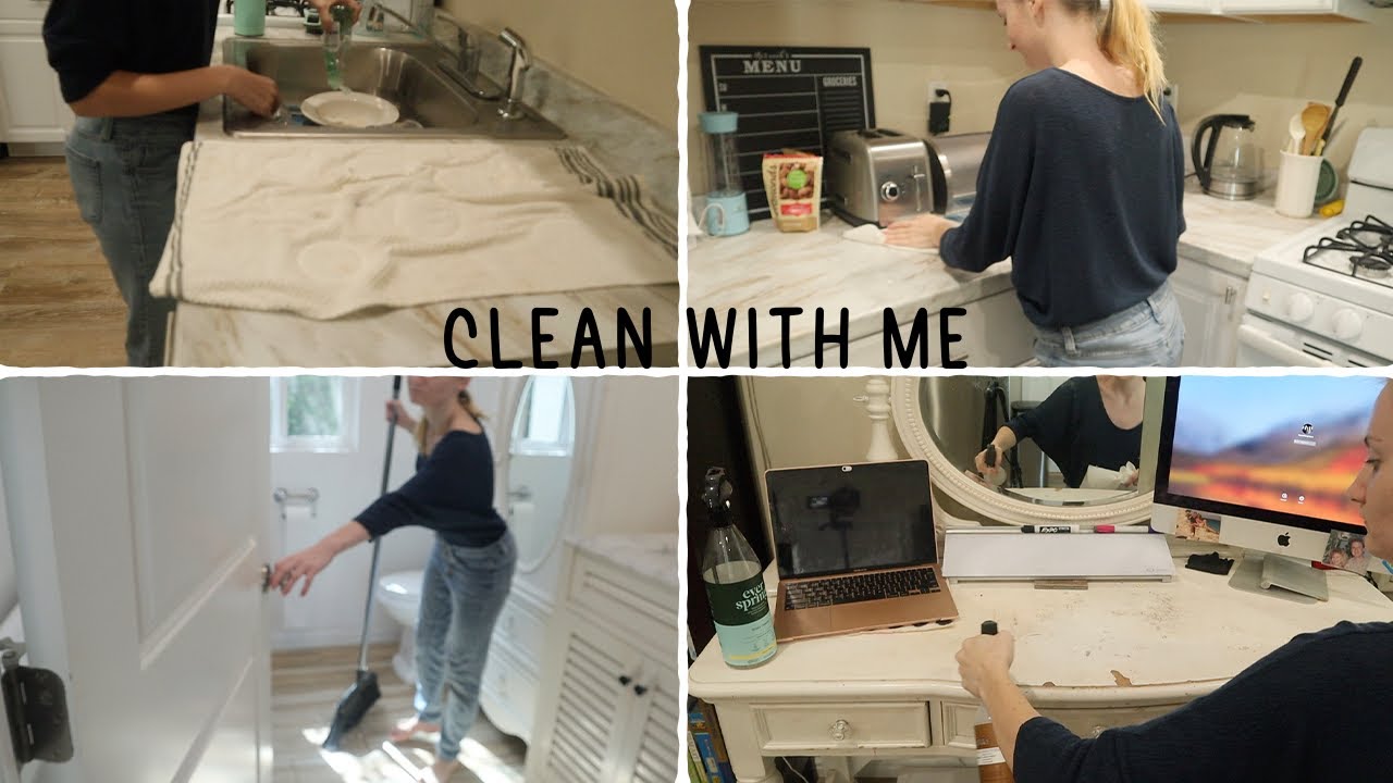 clean with me - YouTube