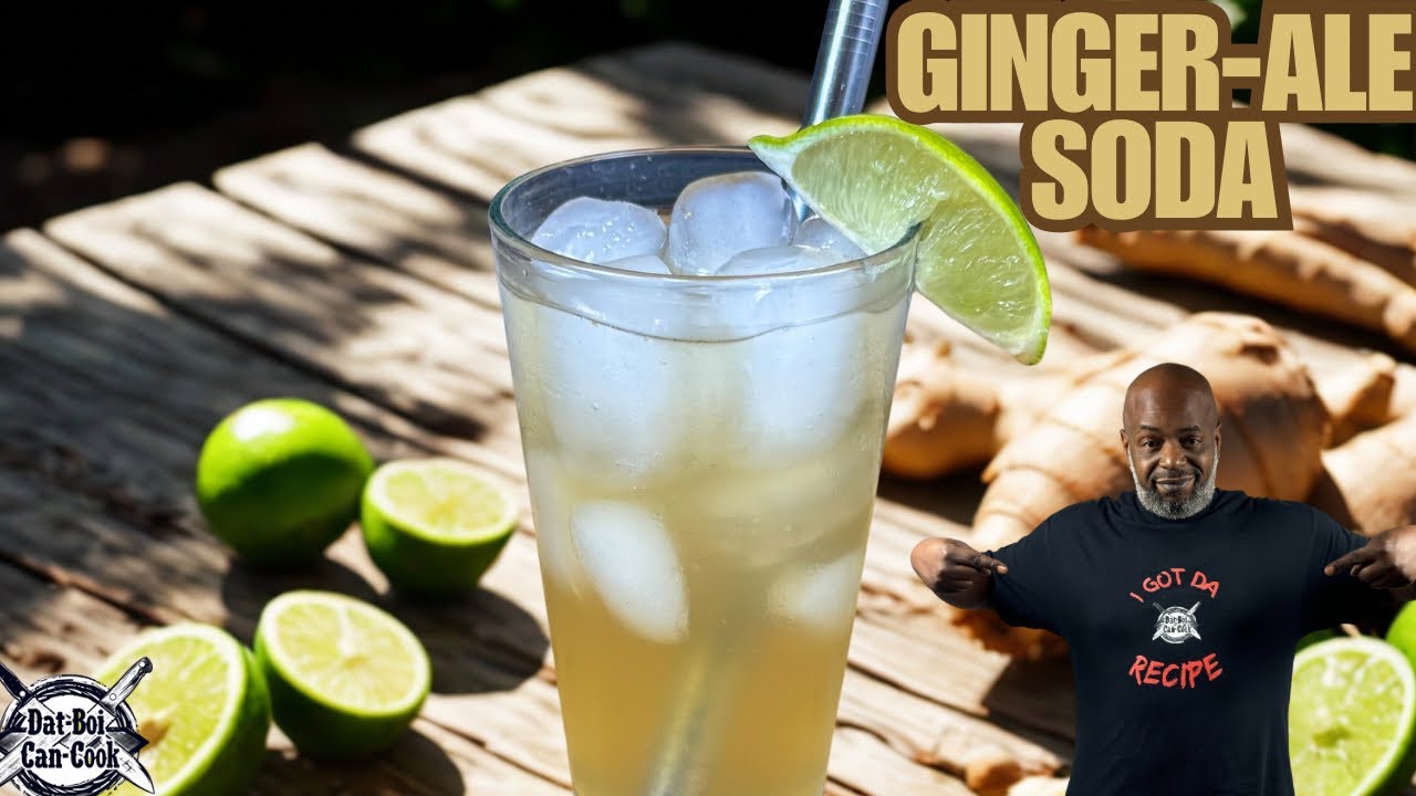 I Made Real Ginger Ale From Scratch (and it was delicious) - YouTube