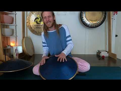 Handpan Freestyle - Rav Vast With Mantra Meditation Music - YouTube