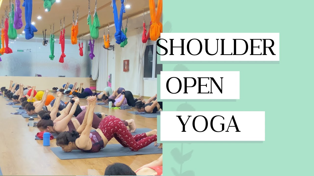 Shoulder open and twisting yoga class | #viral #trending - YouTube