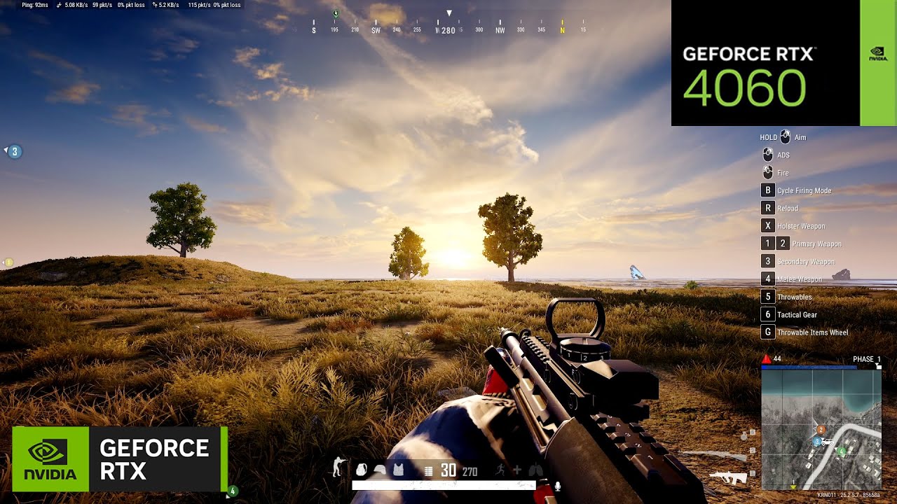 PUBG : RTX 4060 8GB( 1080p 60fps Ultra Graphics ) | 1000 IQ PUBG ...