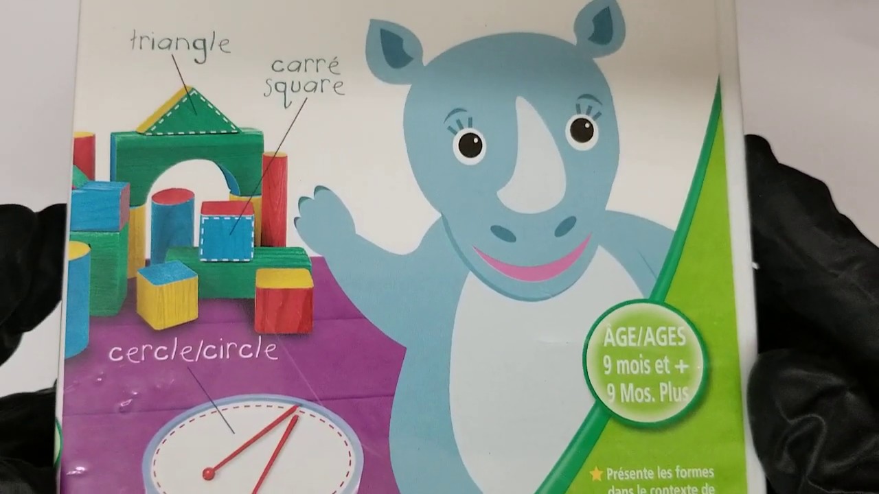 Baby Einstein: Discovering Shapes DVD COVER CD Artwork HD UNBOXING ...