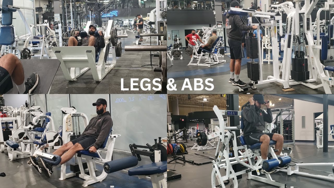 Training Vlog 45 | High Intensity Training (HIT) | Legs & Abs - YouTube