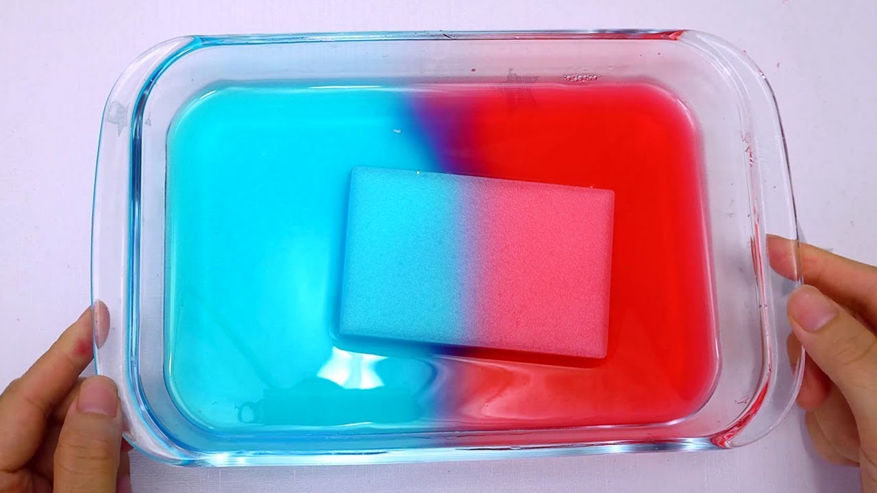 The Most Satisfying Slime Video Super decompression sponge mud - YouTube