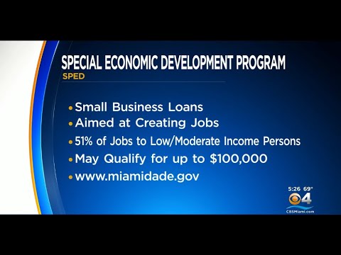 Miami-Dade Launches New Small Business Loan Program - YouTube